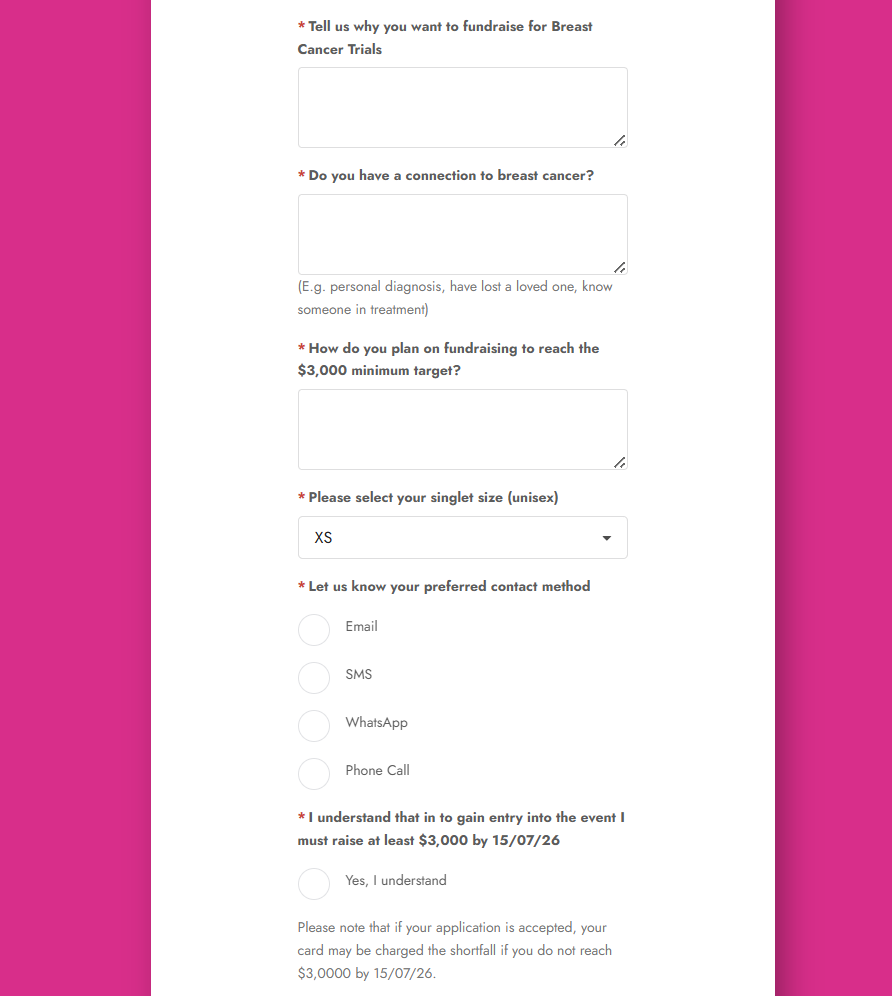 What are some examples of the types of questions charities typically ...
